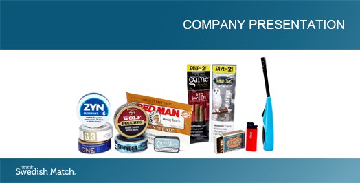 Swedish Match - Our company