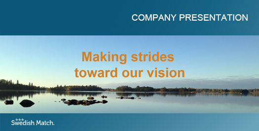 Swedish Match - Our company